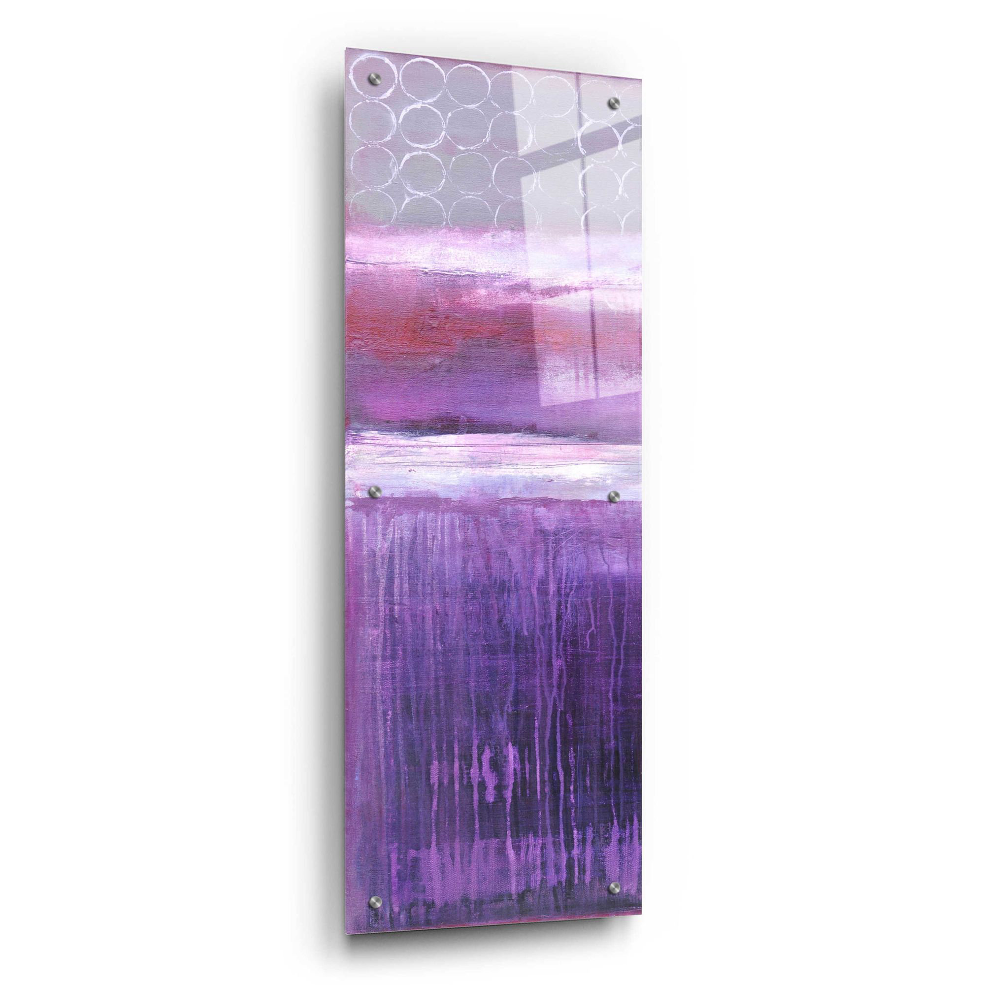 Ivy Bronx 'Purple Rain I' By Erin Ashley, Acrylic Glass Wall Art ...