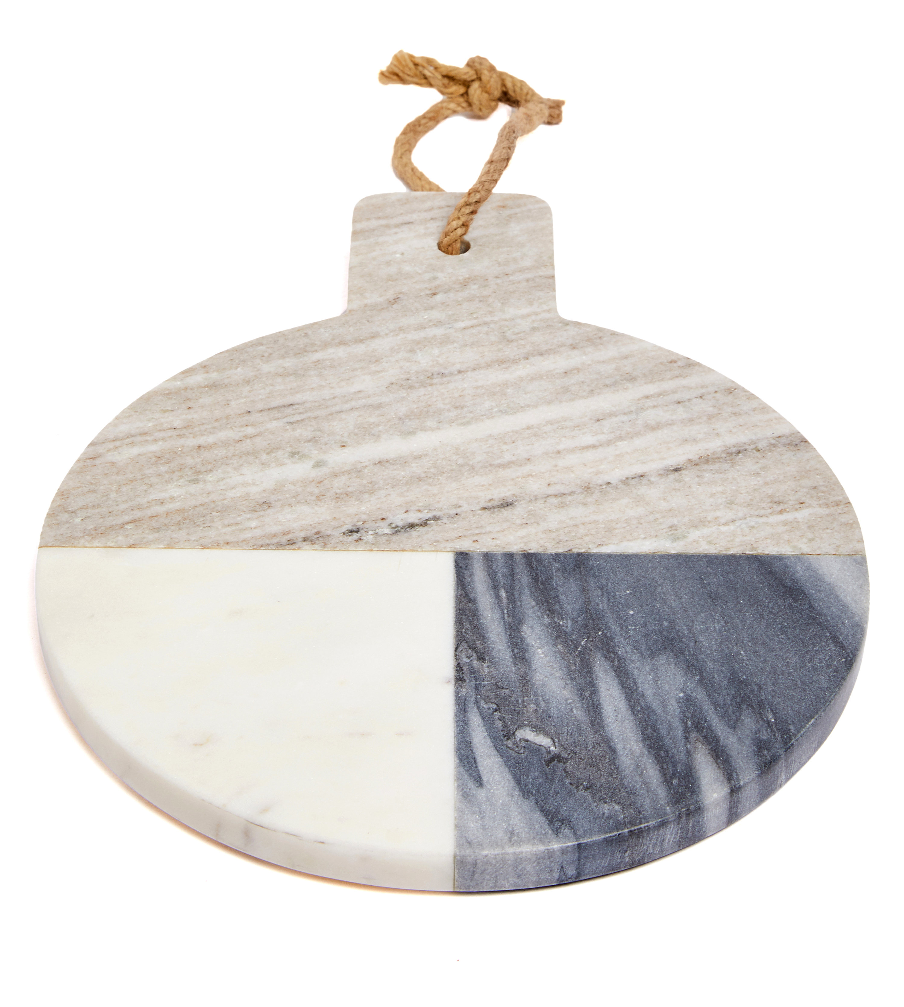 Lexi Home Timeless Kitchen Collection Natural 3 Tone Marble Cutting ...