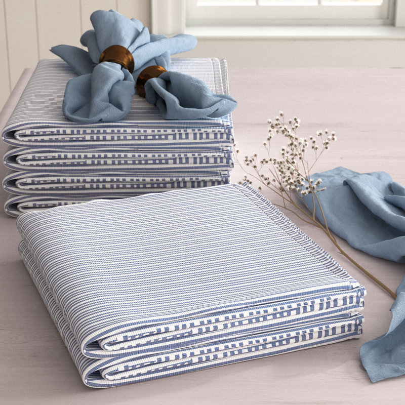 Birch Lane™ Stefanie 6 Piece Cotton Napkin Set & Reviews | Wayfair