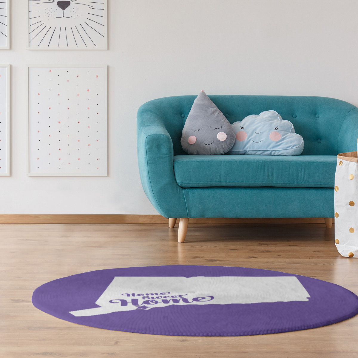 East Urban Home Tapis en poly-chenille bridgeport à la maison - Wayfair ...