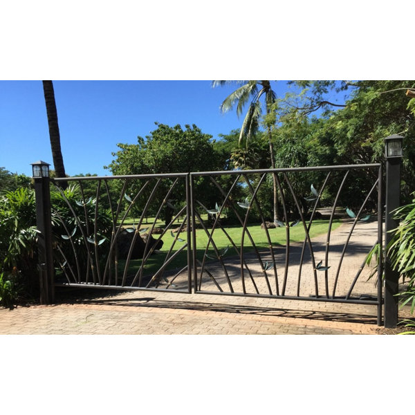 TAIMCO BLACK Metal Gate - Wayfair Canada