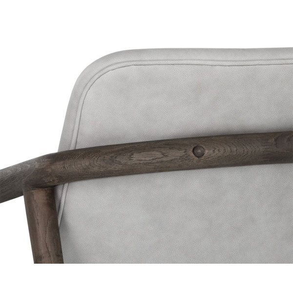 AllModern Sandy Leather Armchair | Wayfair