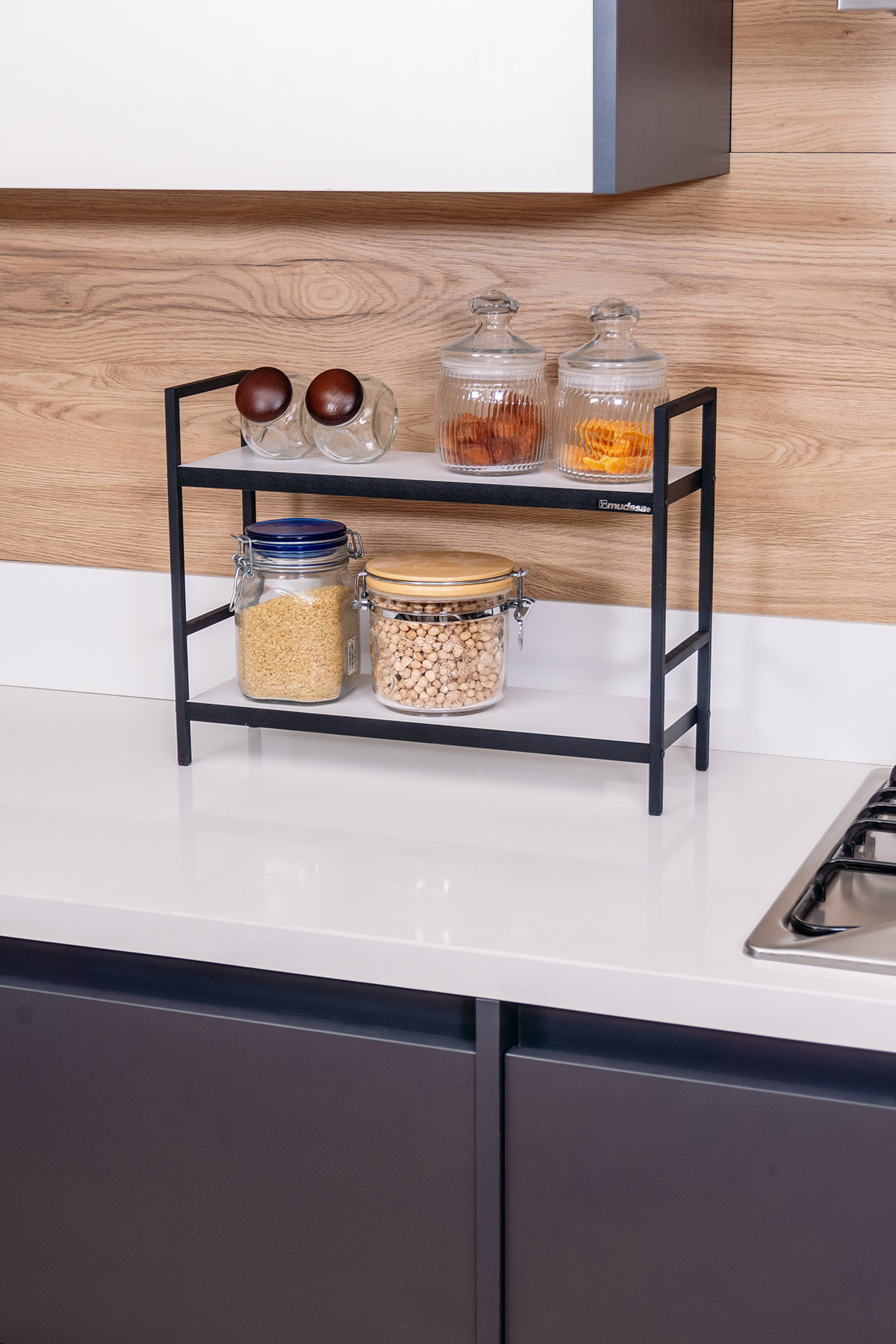 17 Stories Large Countertop Or Under Sink Multipurpose Organizer Shelf ...