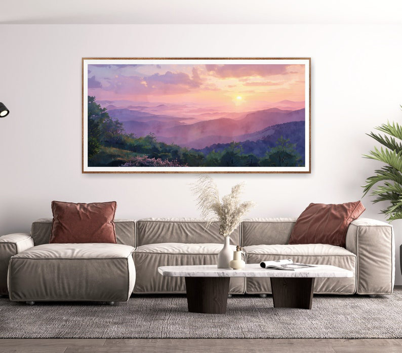 ART TERRITORY Yellowstone National Park Poster, Extra Large Horizontal ...