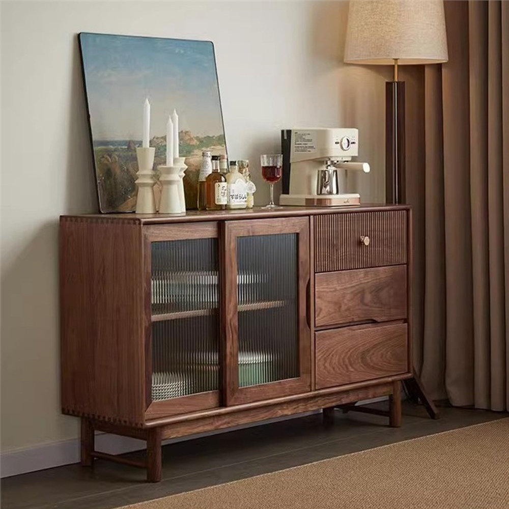 Hokku Designs Modern minimalist storage side cabinet | Wayfair