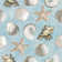 House of Hampton Sandy Shells Blue Shell Toss | Wayfair.co.uk