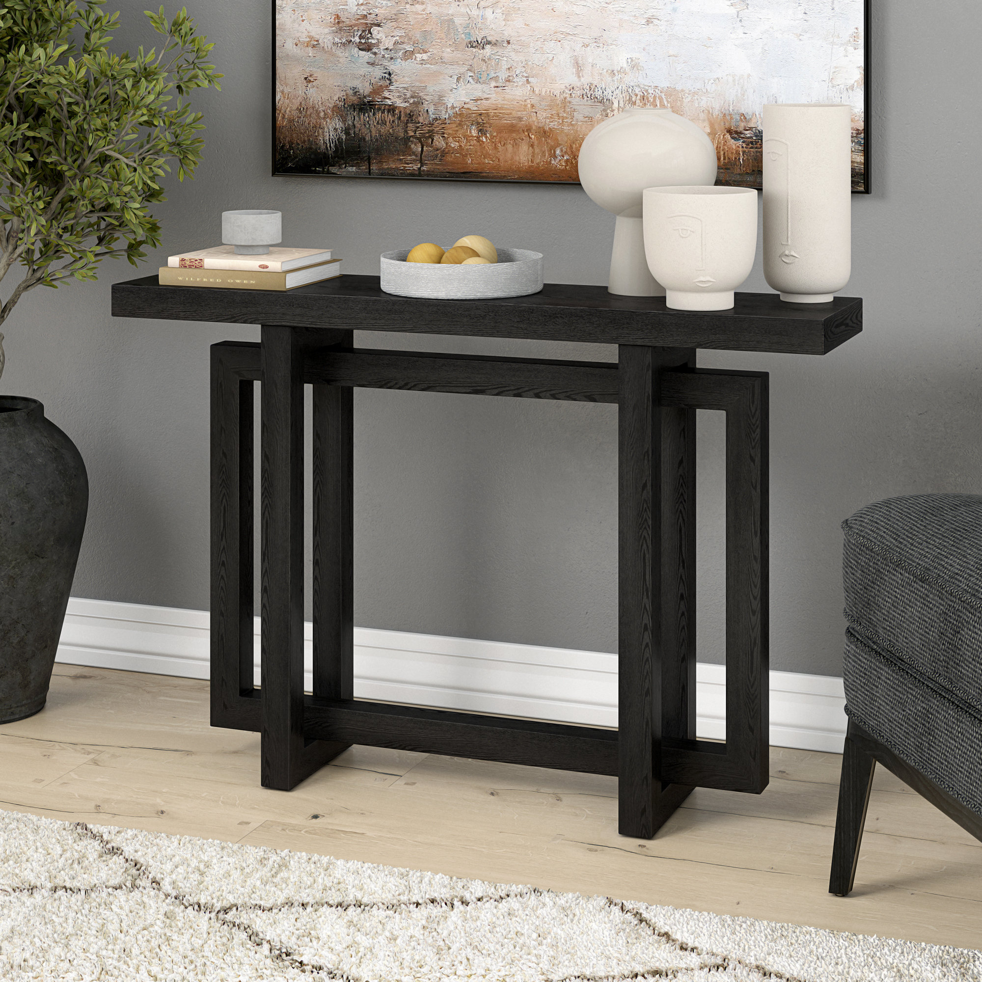 Wade Logan Cesily Rectangular Console Table & Reviews - Wayfair Canada