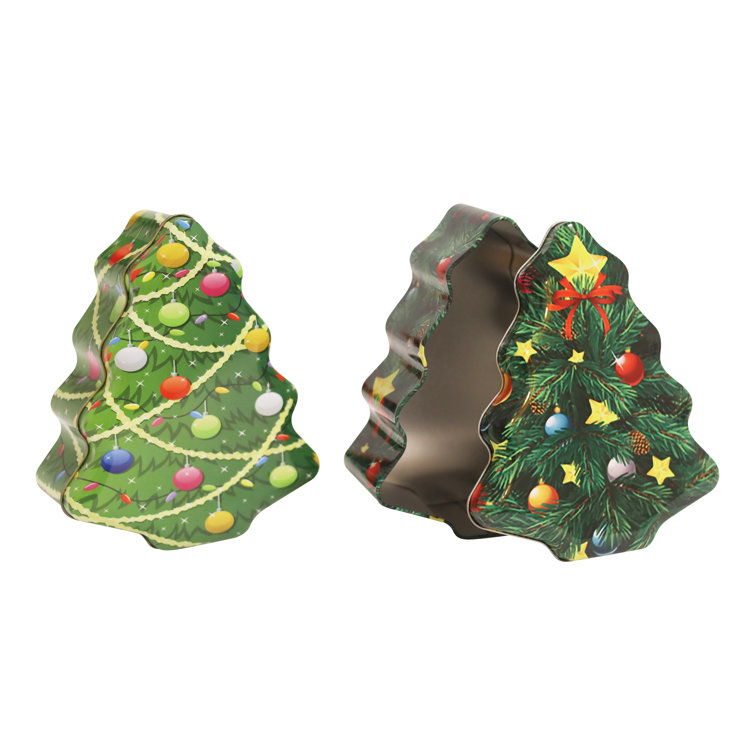 The Holiday Aisle® 2 Piece Christmas Cake Tins Set | Wayfair