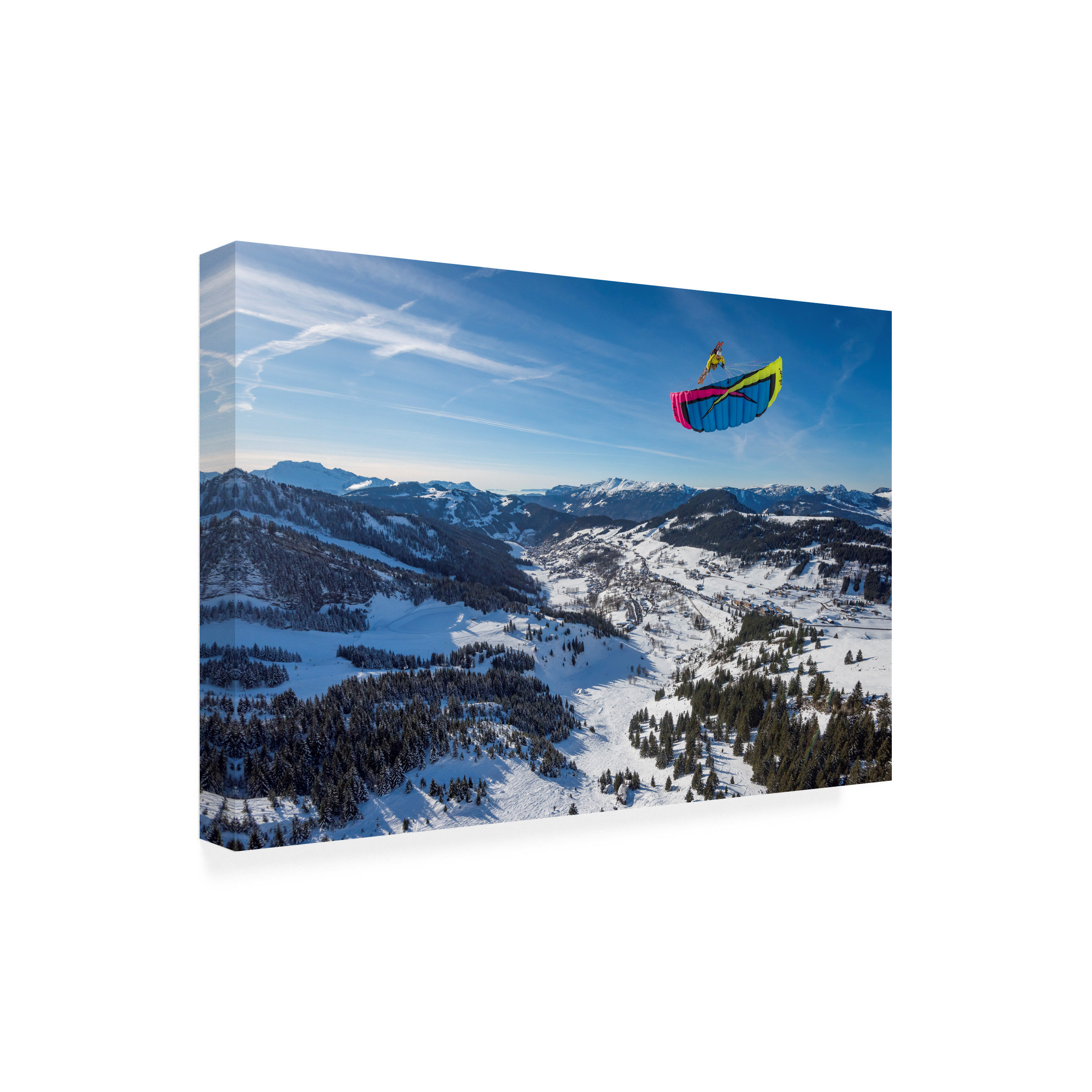 Millwood Pines Michael Regnier Speedriding in La Clusaz by Tristan Shu ...