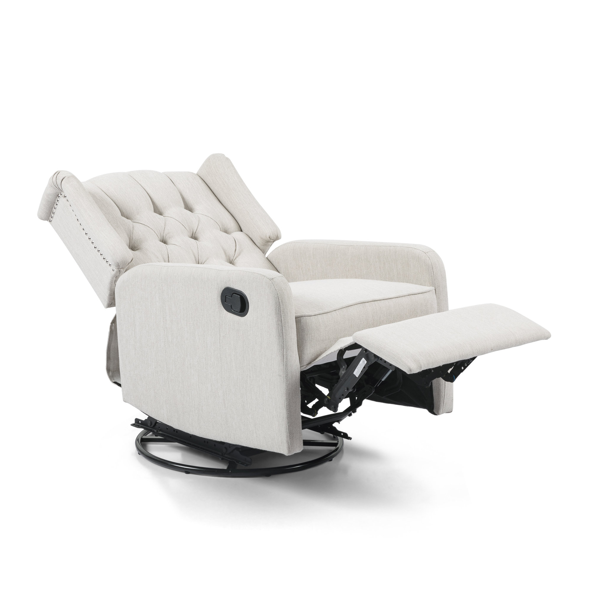 Red Barrel Studio® Elegant Classic Design Manual Recliner Chair ...