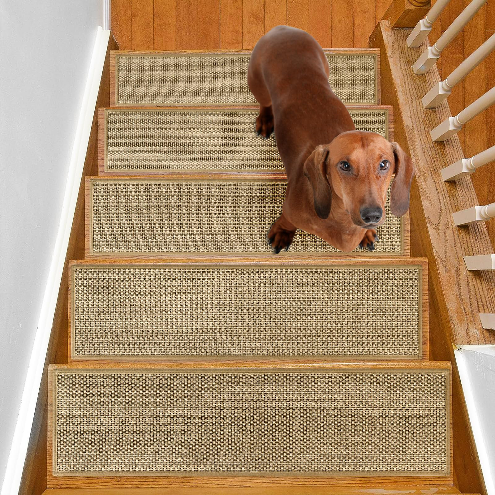 Zeki Shoggy Non Slip Stair Treads For Wooden Steps Indoor, Carpet ...