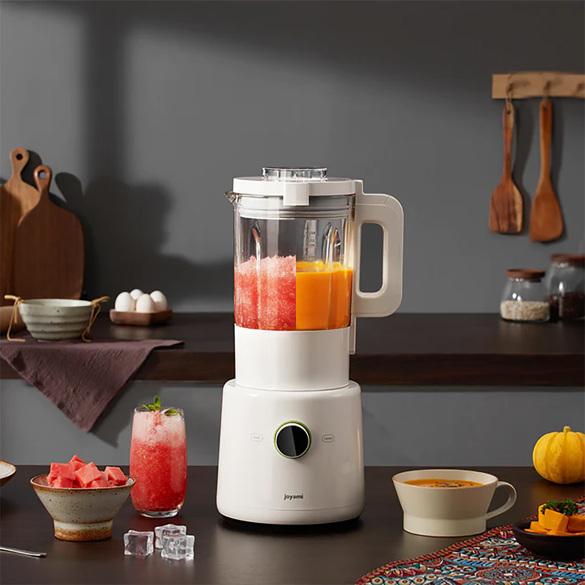Joyami Professional Countertop Smart Cooking Blender With 12h Delay ...