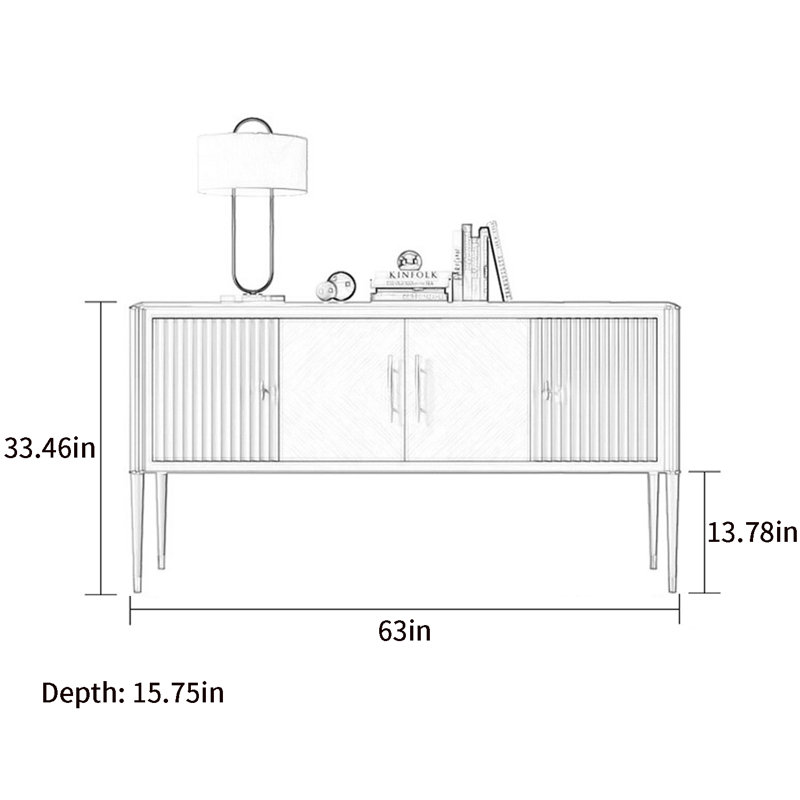 Vivid Space Creation Modern Simple Storage Cabinet Sideboard | Wayfair