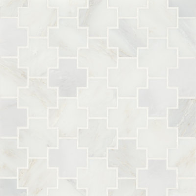 Bedrosians Monet Marble Random Mosaic Wall & Floor Tile | Perigold