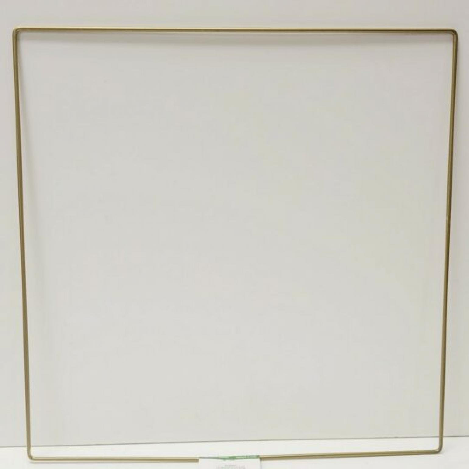 Arlmont & Co. Gold Metal Wire Square Wreath Frame - Wayfair Canada