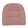 Ebern Designs Non-Slip Gingham Dining Room And Kitchen Seat Cushions ...
