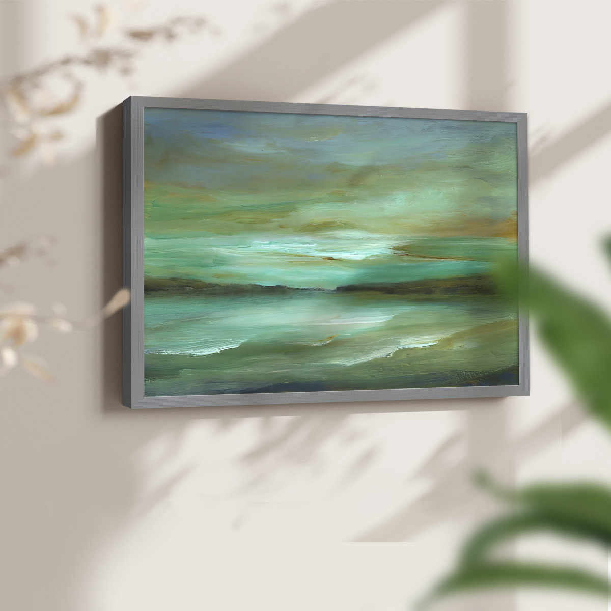 Wrought Studio™ Hidden Cove -Framed Print - Restickable | Wayfair