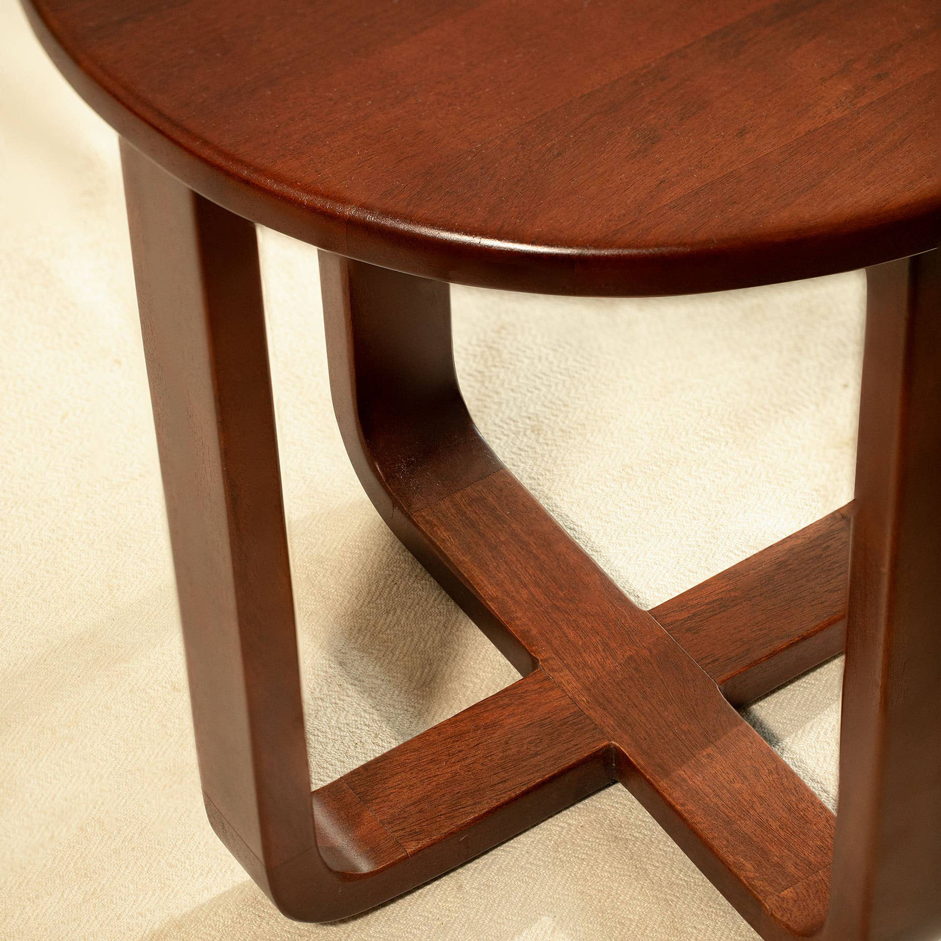 Ebern Designs Wooden Four-Legged Side Table | Stylish & Durable Accent ...