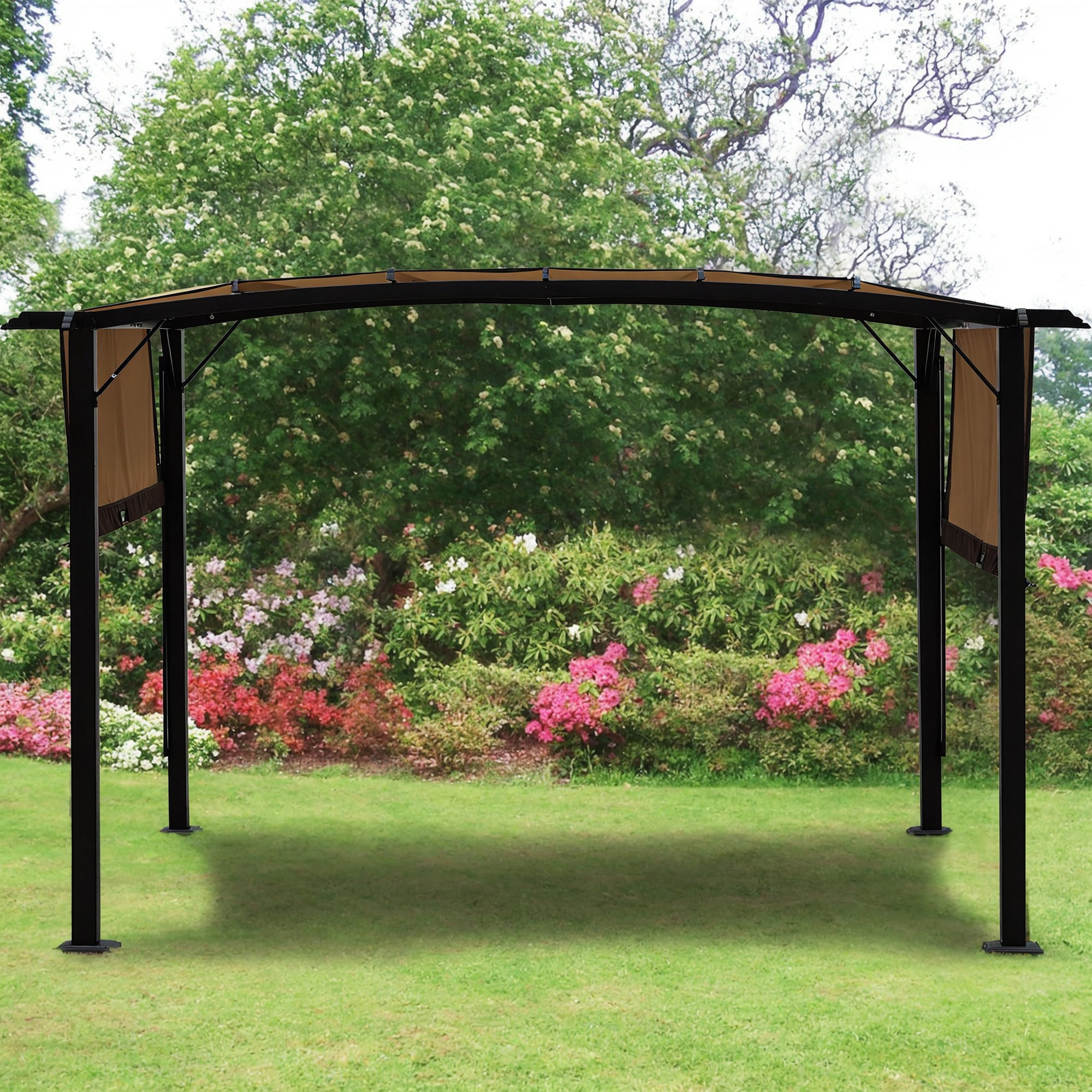 Ucloveria Versatile Outdoor Pergola - Adjustable Retractable Canopy For ...