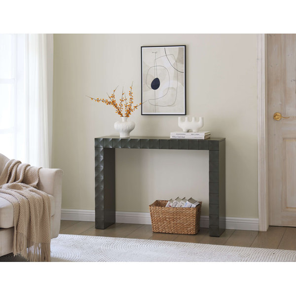 Latitude Run® Wooden Console Sofa Table, Entryway Table, Perfect for ...
