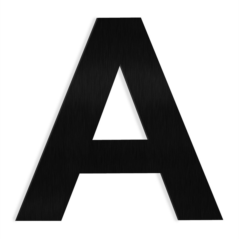 Barton 6 in. Floating Mount House Letter & Reviews | Wayfair