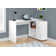 Zipcode Design™ Laci Computer Desk, Home Office, Corner, Storage ...