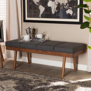 Upholstered Kitchen & Dining Benches You'll Love | Wayfair