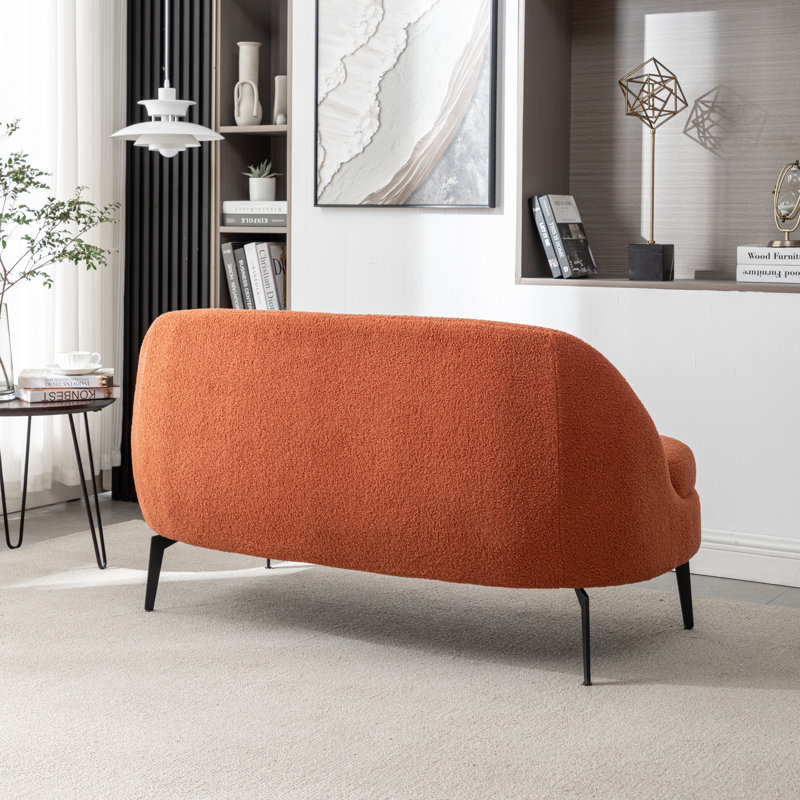 Wade Logan® Bula 50'' Upholstered Loveseat & Reviews | Wayfair