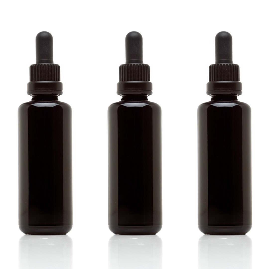 Infinity Jars Pipette Dropper 3 Piece Bathroom Storage Container | Wayfair
