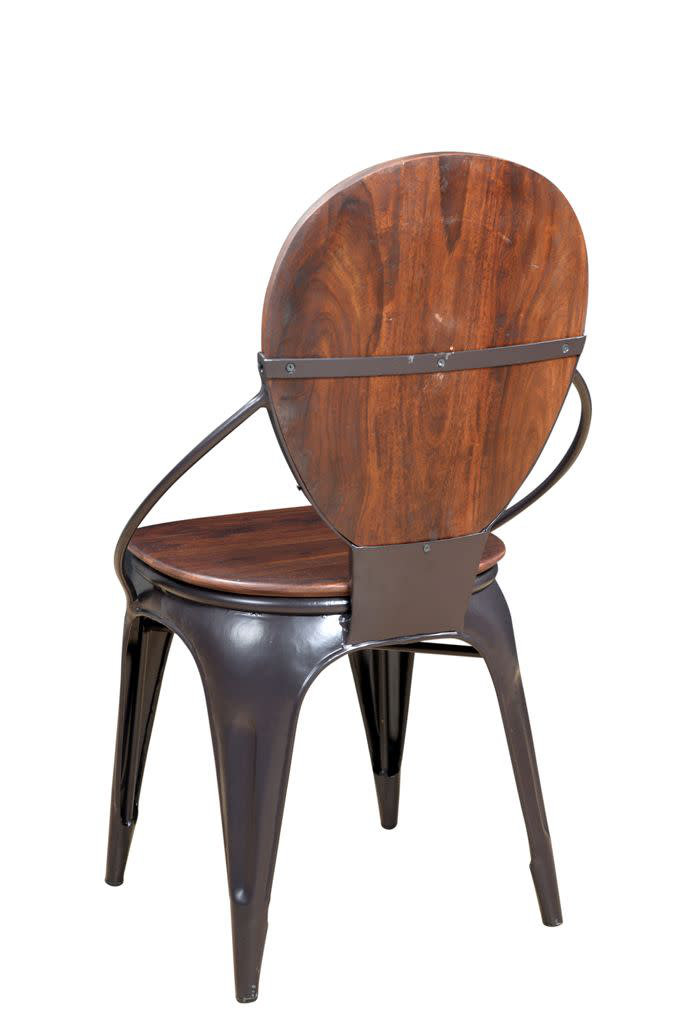Williston Forge Metal Side Chair Dining Chair | Wayfair