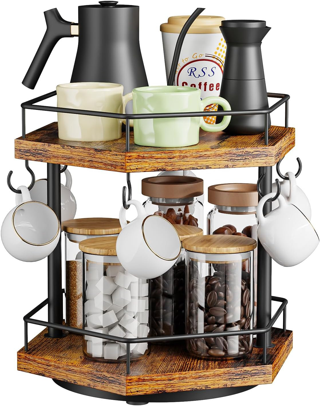 yitesiUSA 360° Rotated Coffee Cup Holder | Wayfair