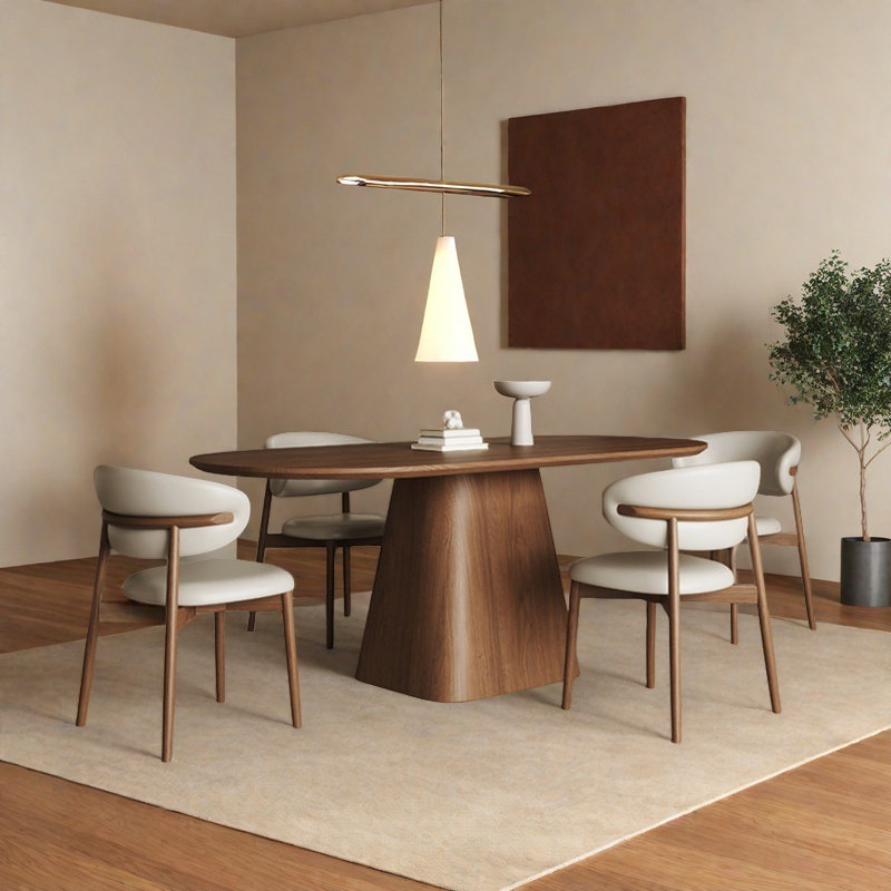 dujinlong home Retro - style dining table and chair set | Wayfair