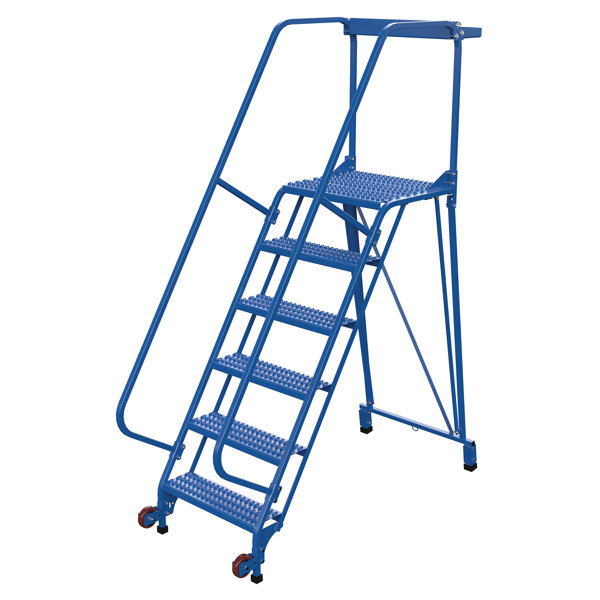 WFX Utility™ 90" Steel Ladder Step Stool | Wayfair