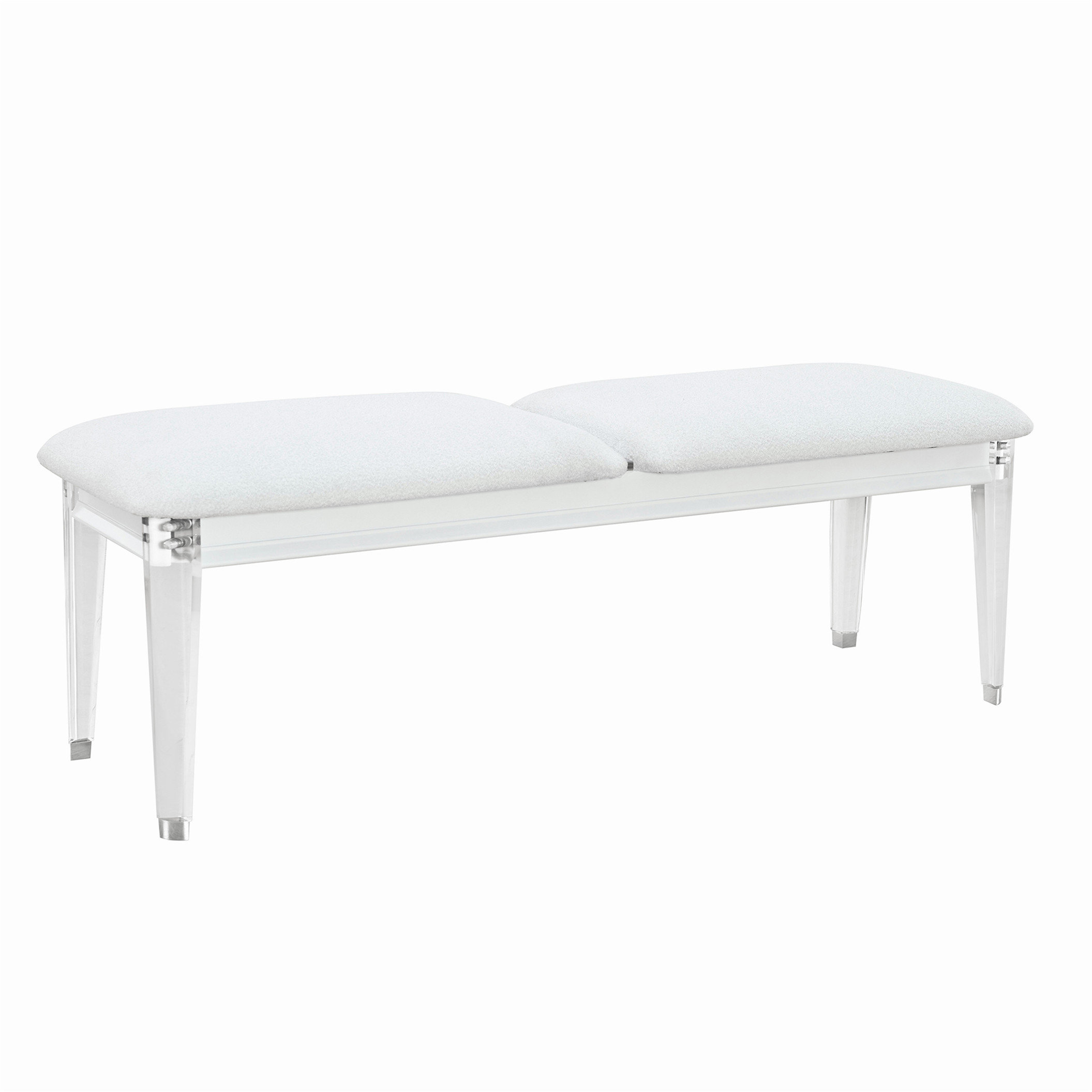 Ebern Designs Modern & Contemporary Bench with Cushuion | Wayfair
