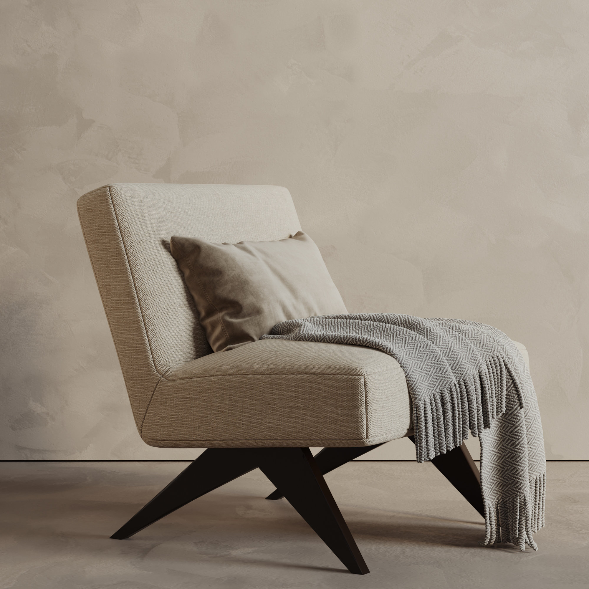 Urban Woodcraft Laurel 27in. Lounge Chair | Wayfair