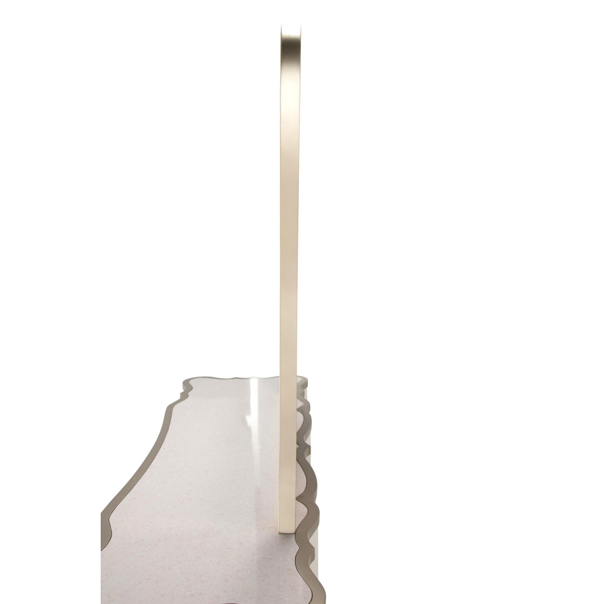 Michael Amini London Place Vanity with Mirror & Reviews | Wayfair