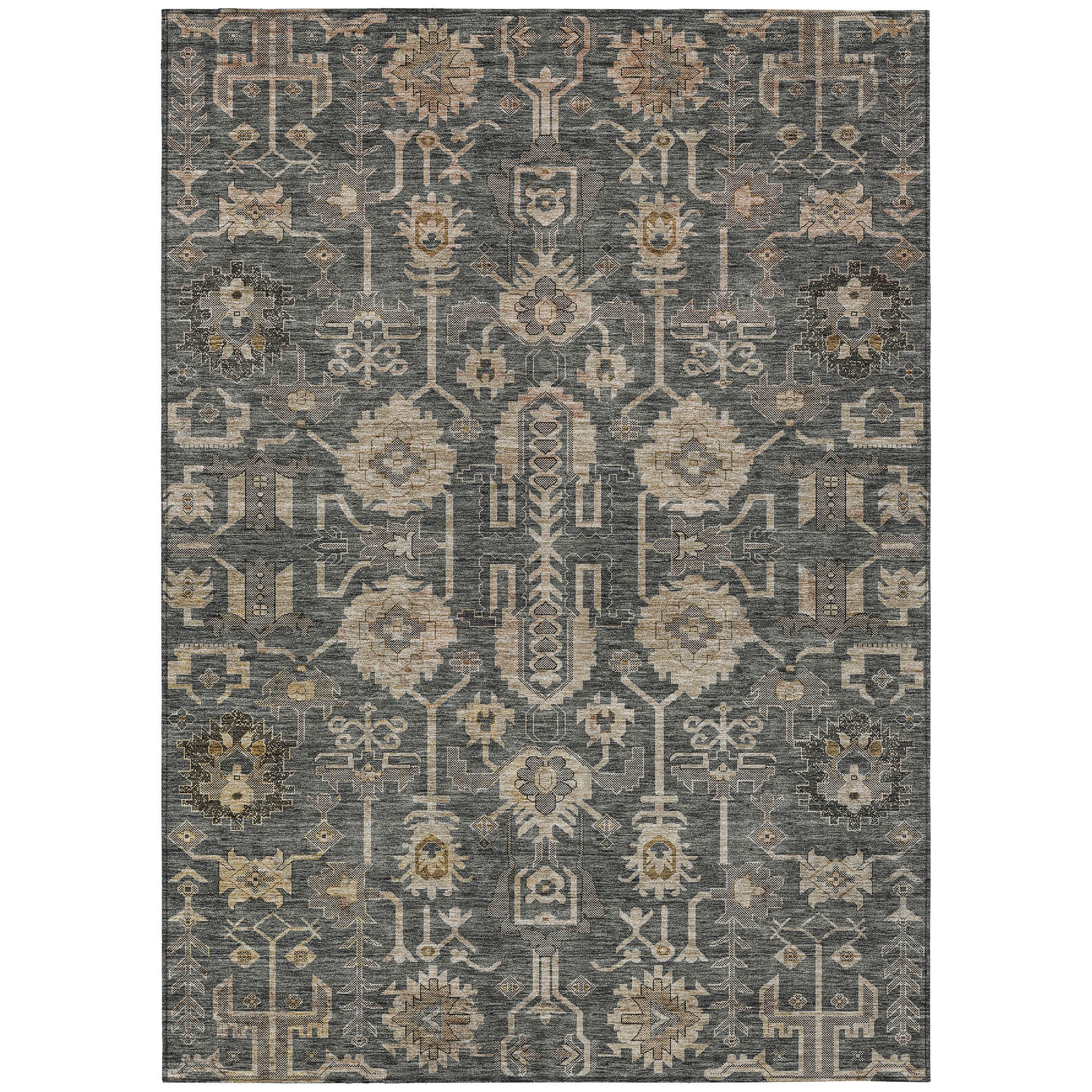 Bungalow Rose Myda Indoor/Outdoor Area Rug with Non-Slip Backing ...