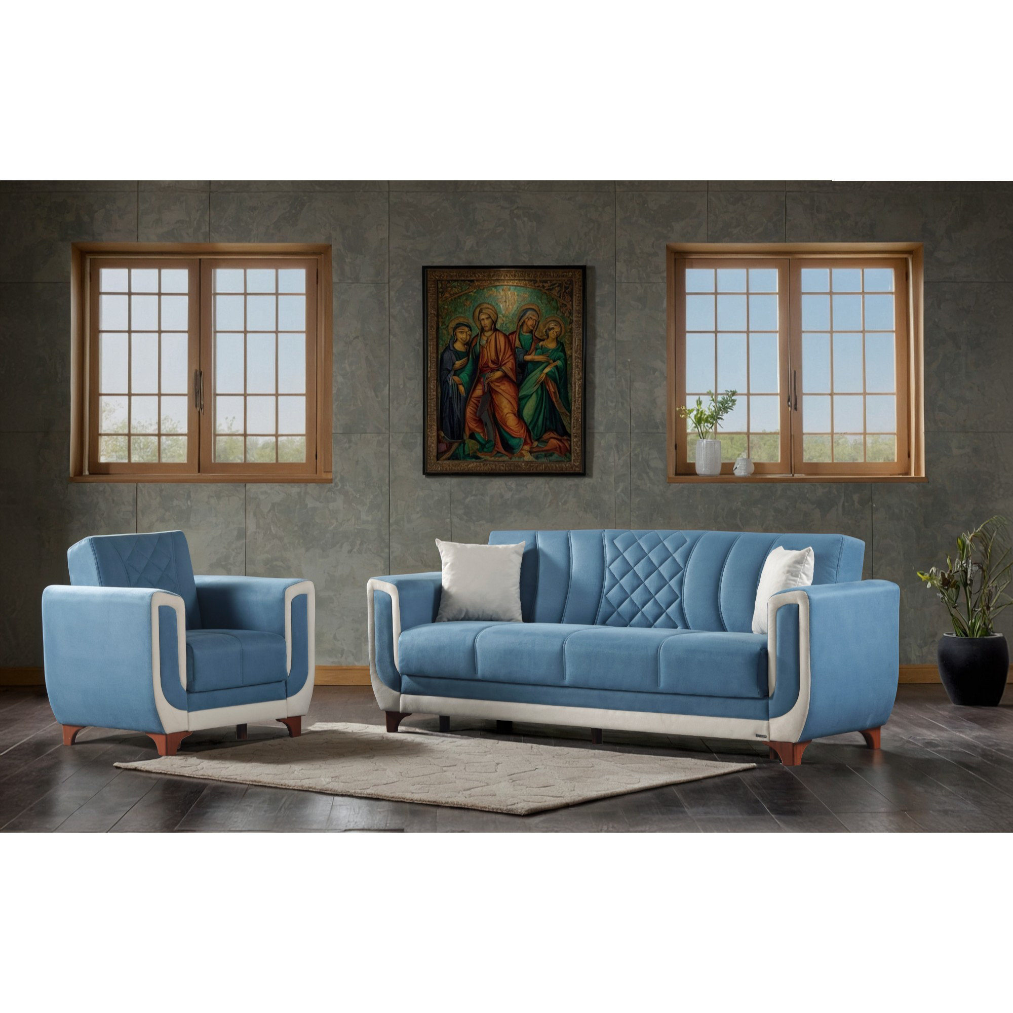 Latitude Run® Walkins 3 - Piece Living Room Set | Wayfair