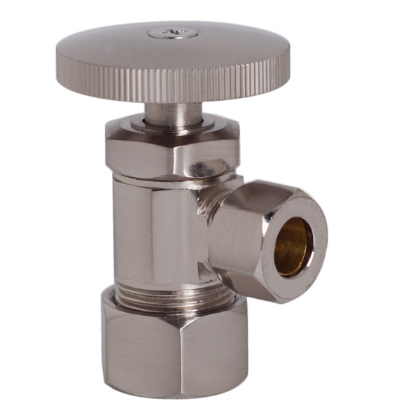 Westbrass 5/8" x 3/8" OD x 20" Faucet and Toilet Supply Kit with 1/4 ...