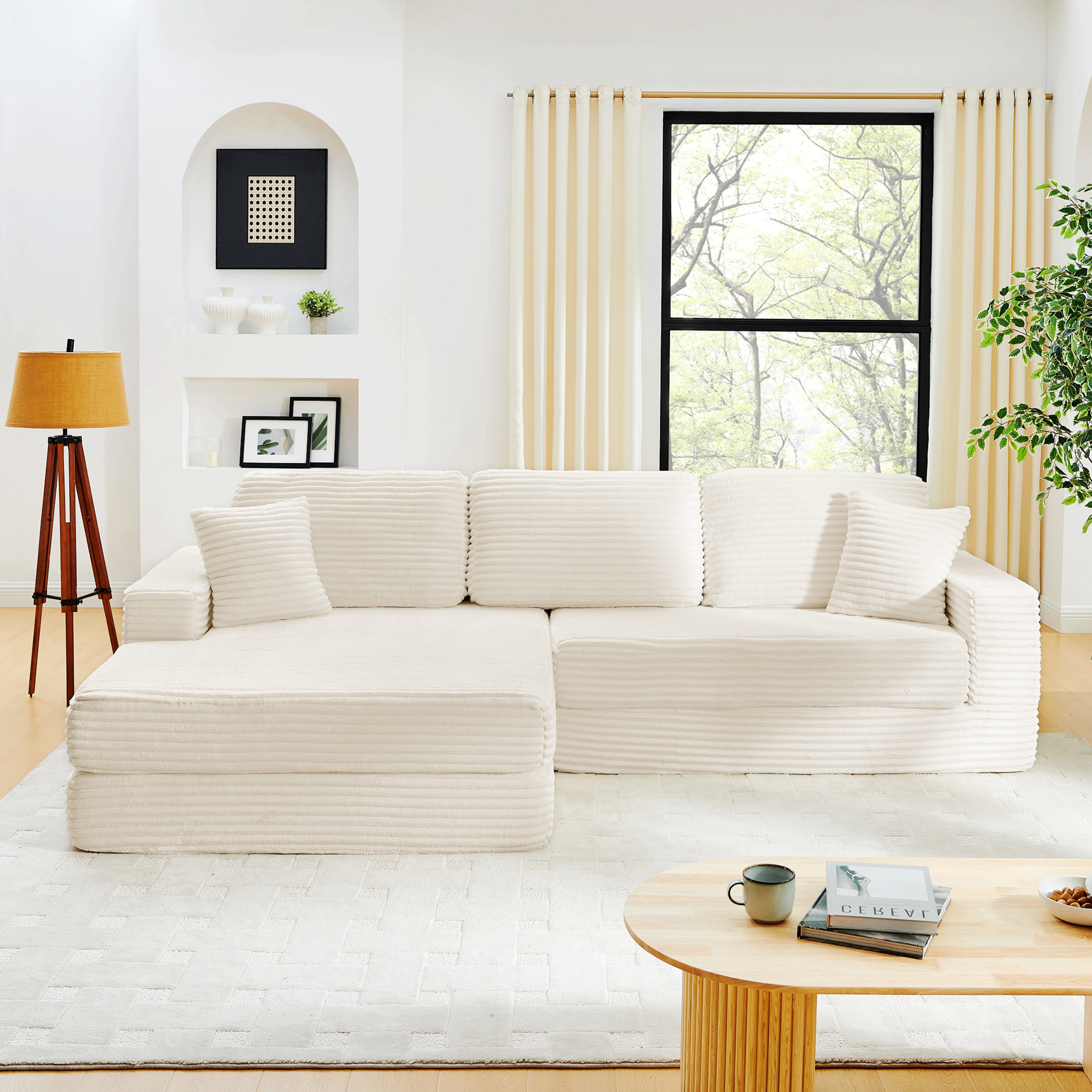 Latitude Run® Luxury Sleeper Sofa Bed with Soft Cushion - Ultimate ...