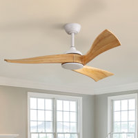Angled Ceiling Fans You'll Love | Wayfair