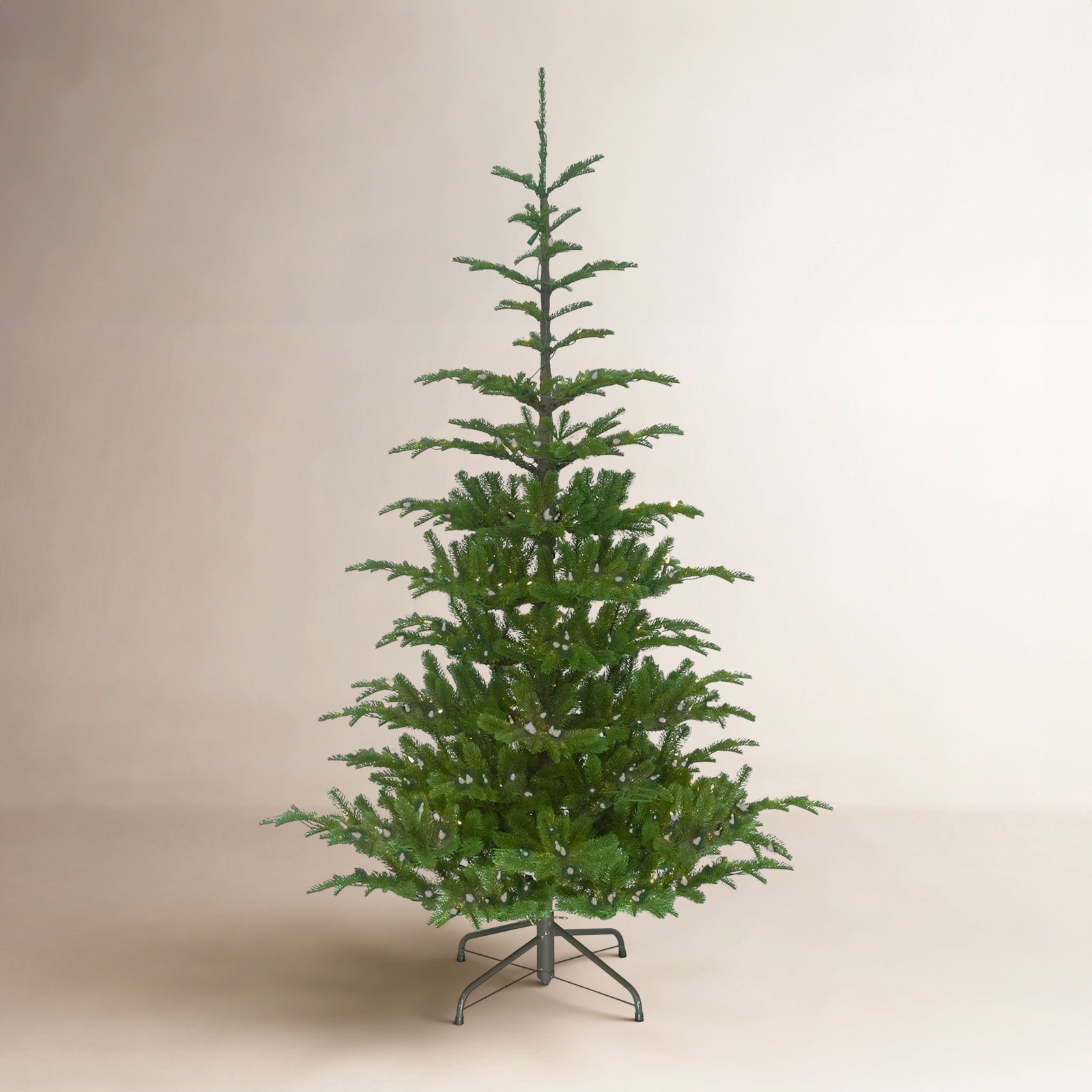 The Holiday Aisle® Norwegian Spruce Tree with Clear Lights & Reviews ...