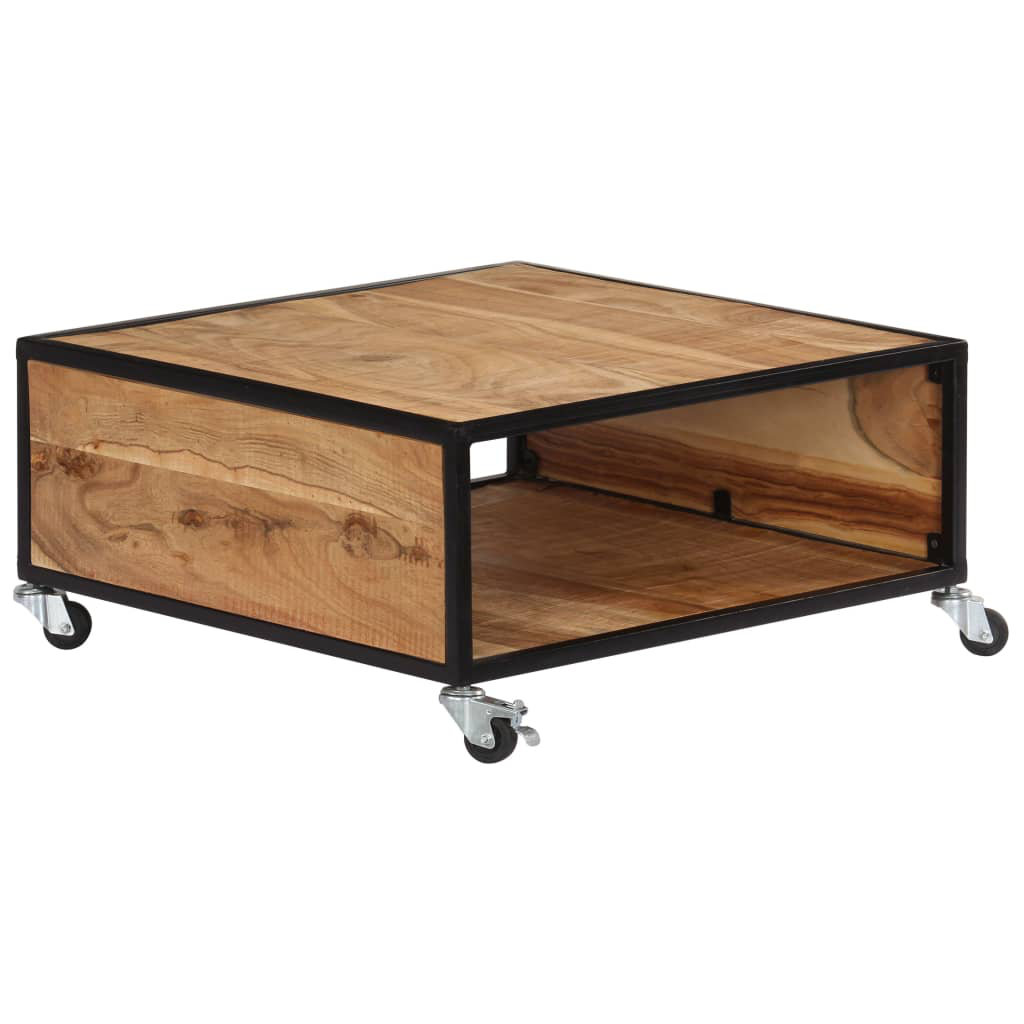 Millwood Pines Raye Wheel Coffee Table with Storage - Wayfair Canada