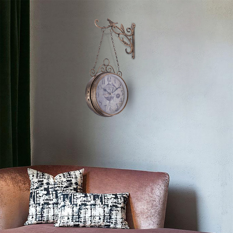 Rosalind Wheeler Halvard Wall Clock & Reviews | Wayfair