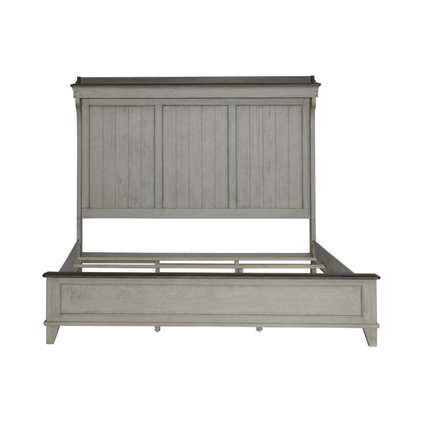 Laurel Foundry Modern Farmhouse Cathleen Mantle Bed w/ LED Lighting ...