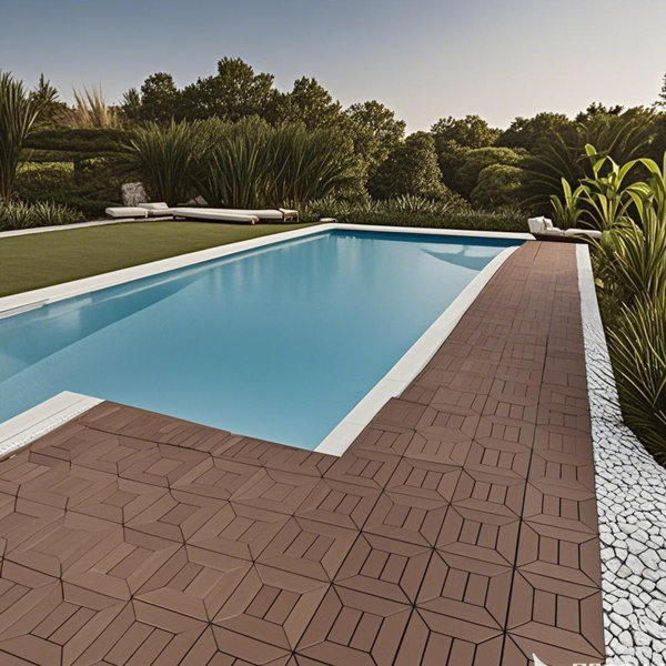 INLE DIY Module Interlocking Decking Tiles Floor Tile | Wayfair