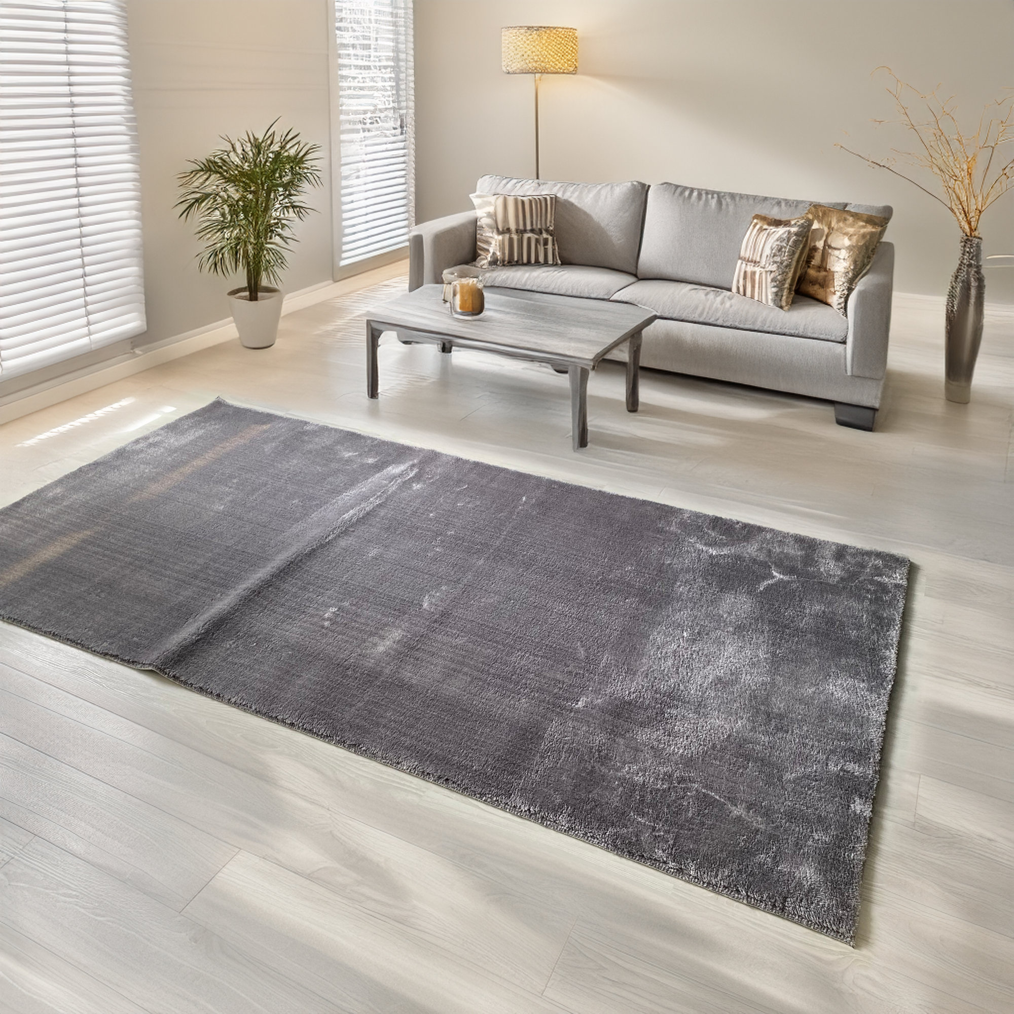 17 Stories Antibacterial Machine-Washable Rectangular Area Rug ...