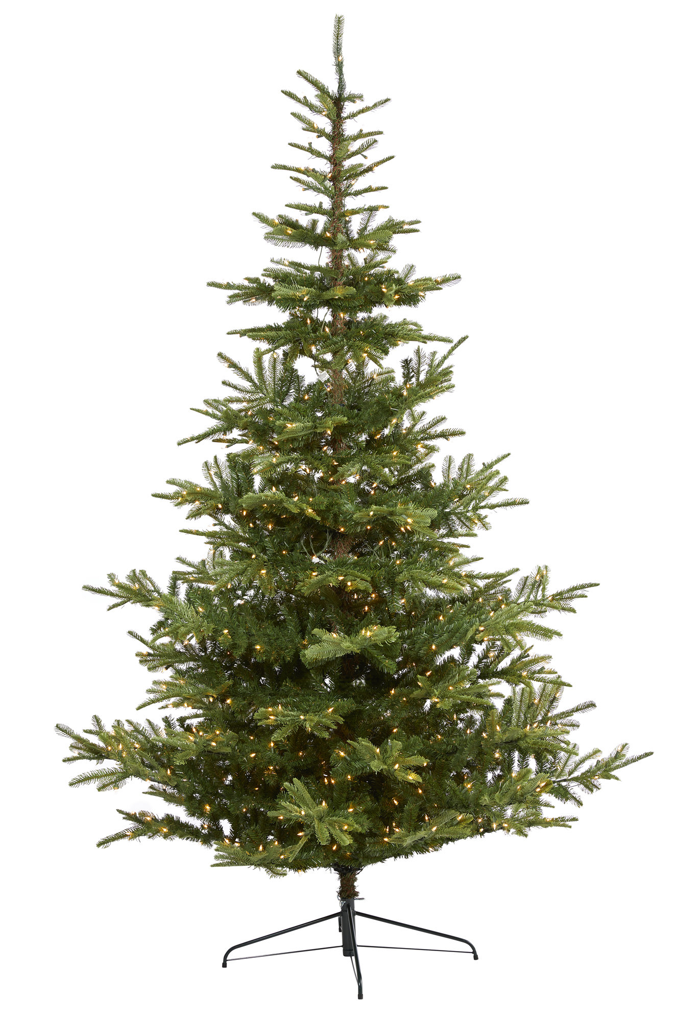 The Holiday Aisle® Easy Set-Up Lighted Christmas Tree & Reviews | Wayfair