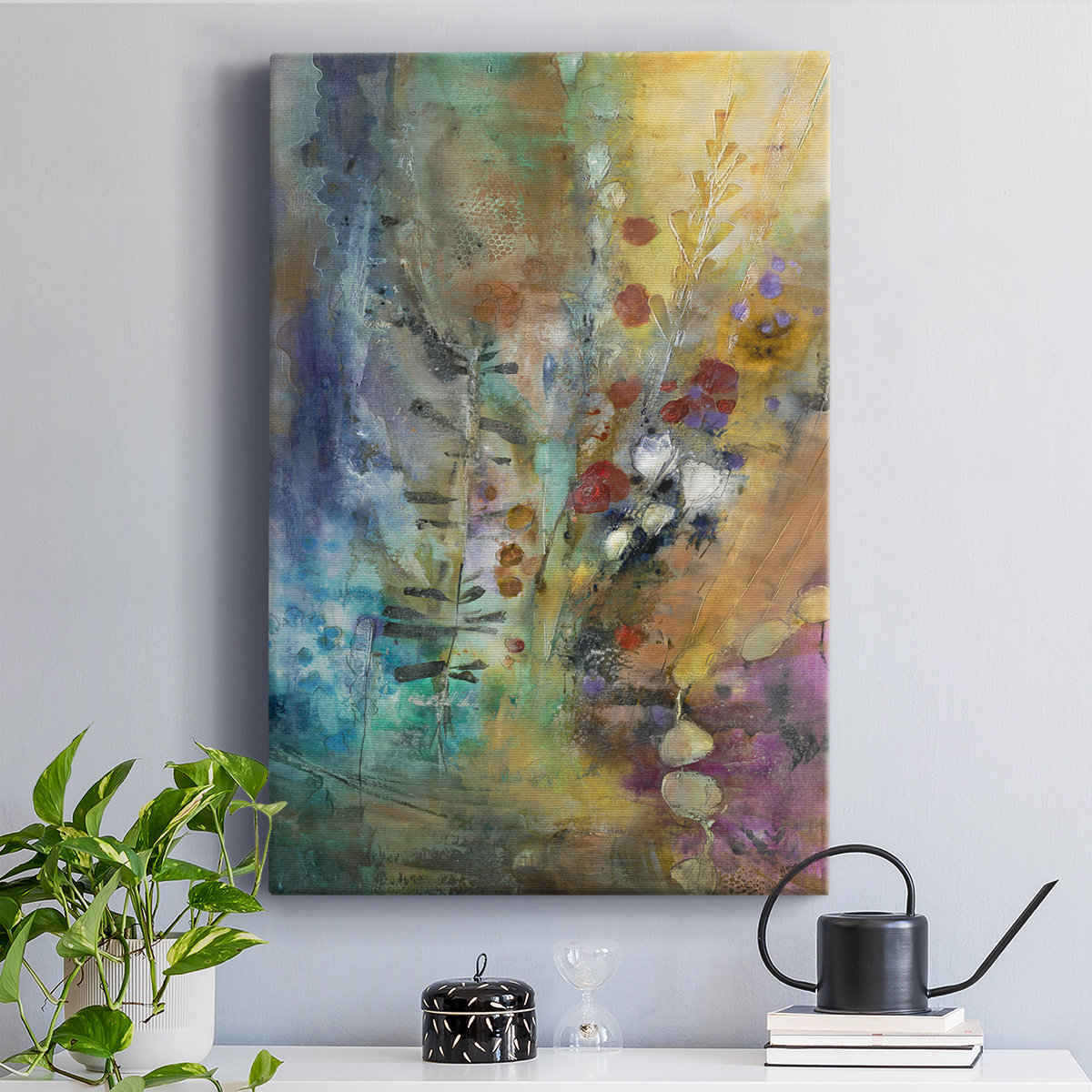 Winston Porter Fall Fling - Wrapped Canvas Print & Reviews | Wayfair