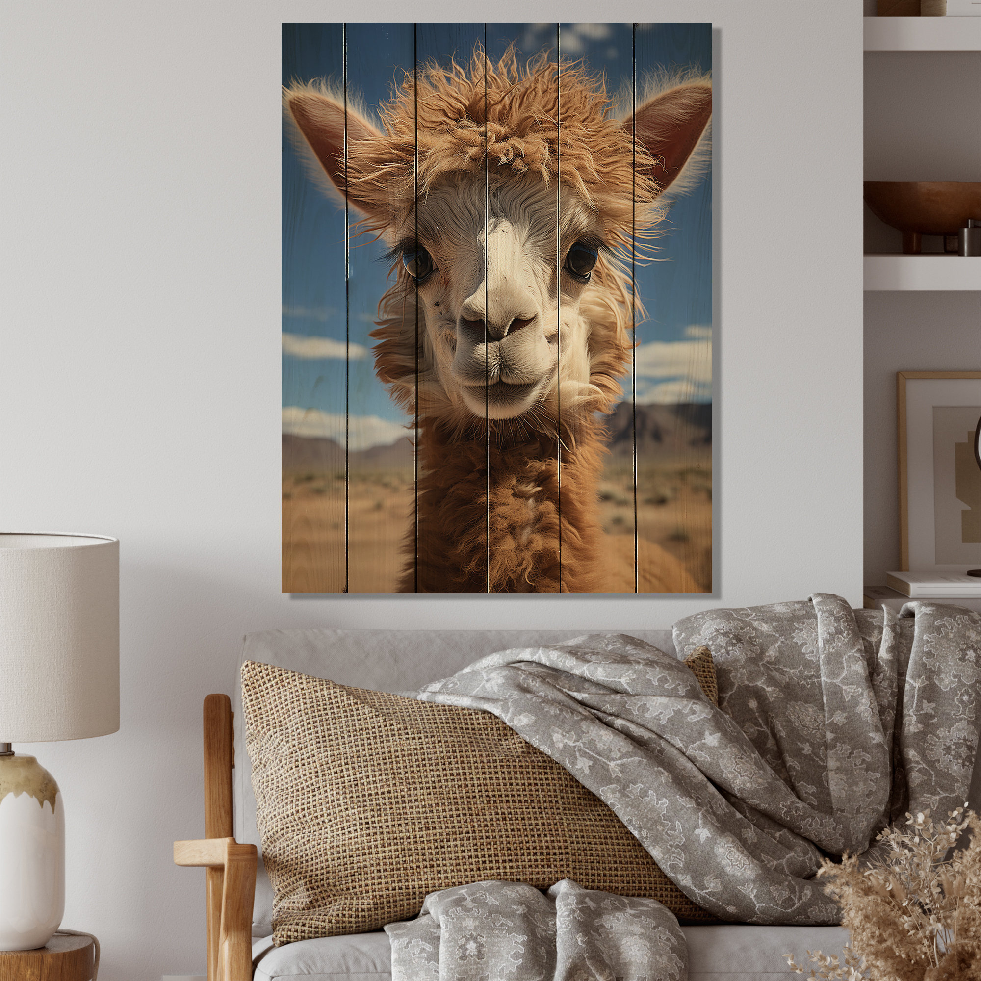 Foundry Select Jahsiah Alpaca Portrait I - Wayfair Canada